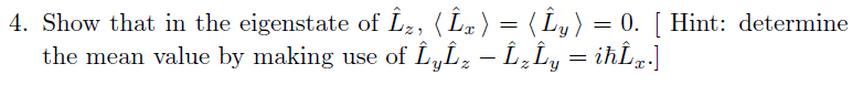 Expectation Value Of Angular Momentum • Physics Forums