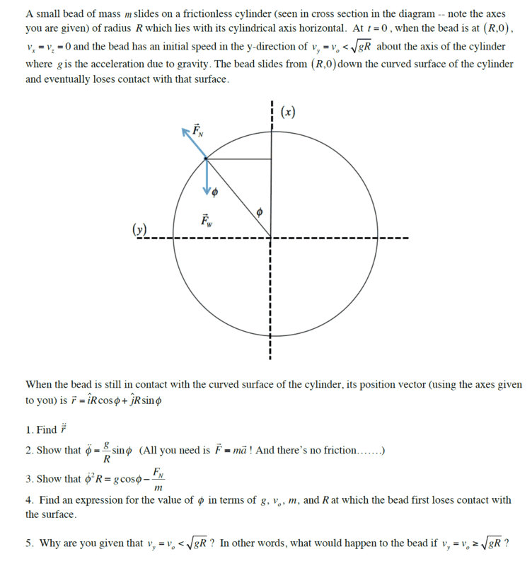 Mechanics Problem Using Polar Coordinates Physics Forums