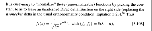 Normalize The Eigenfunction Of The Momentum Operator