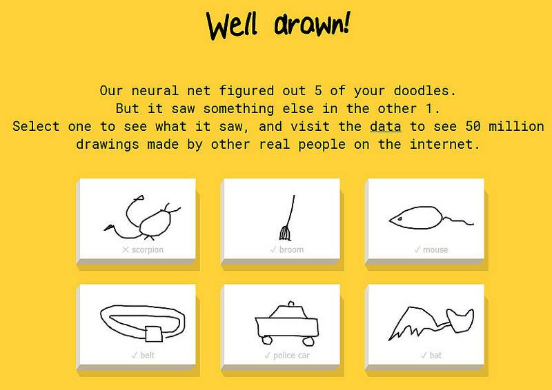Google QuickDraw: A Fun and Impressive Party Game • Physics Forums