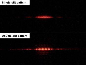 Diffraction gratings and young's double slit experiment • Physics Forums