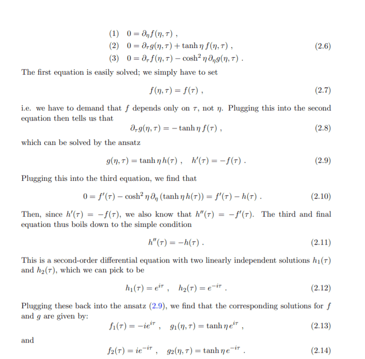 Solving a system of differential equations • Physics Forums