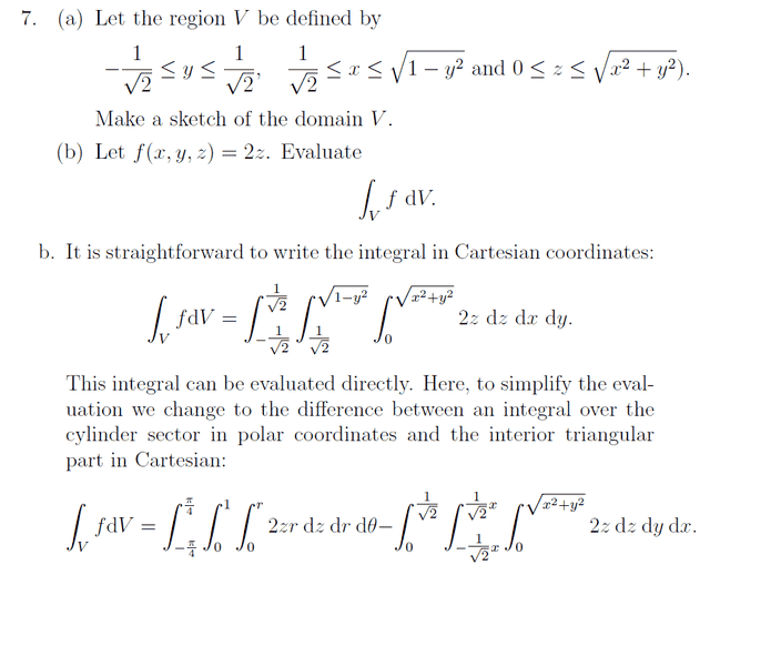 Multivariable Calculus Problem