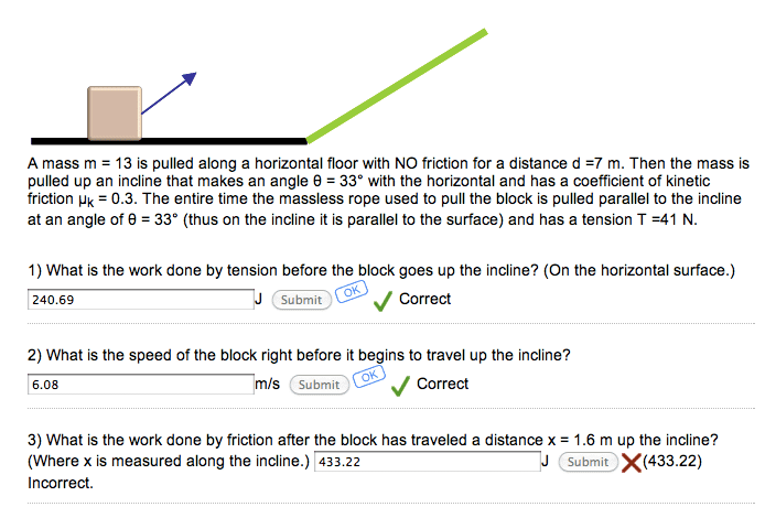 Solving for Work and Friction in Kinetic Energy Equations • Physics Forums