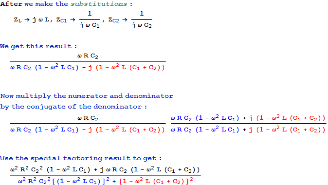 Transfer function of third order filter • Physics Forums
