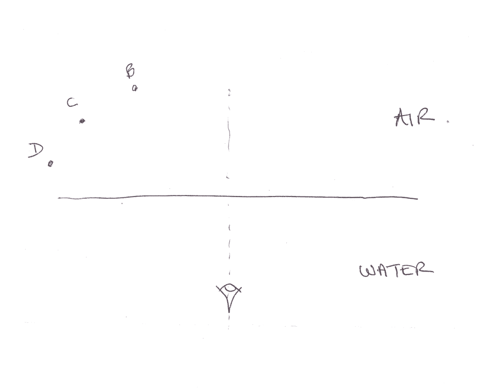 Why Does Light Form a Cone When Refracted in a Swimming Pool? • Physics ...