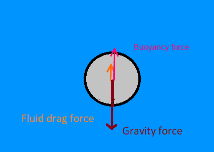 How do I draw all forces on a stone sinking in water? • Physics Forums