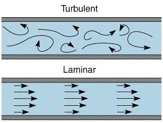 Laminar and steady flow(Distinguish)