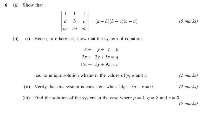 When to Parametrise: Explaining b(iii)