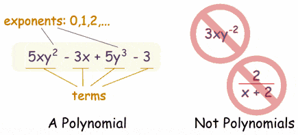 Expression, Terms, Factors, Coefficients, Mono/Bi/Poly HELP