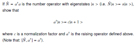 How Does the Raising Operator Work in Quantum Mechanics?
