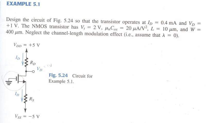 If gate (NMOS) is connected to Ground how is current able to flow ...