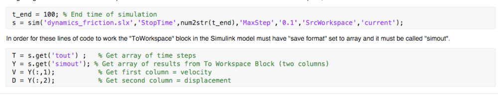 Position-Velocity phase plane portrait in MATLAB?