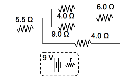 Voltage in a Non-Ideal Battery
