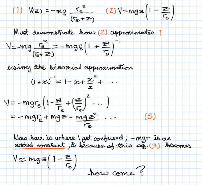 How Does an Additive Constant Impact Potential Energy Calculations ...