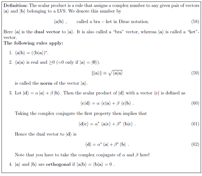 Prove scalar product of square-integrable functions