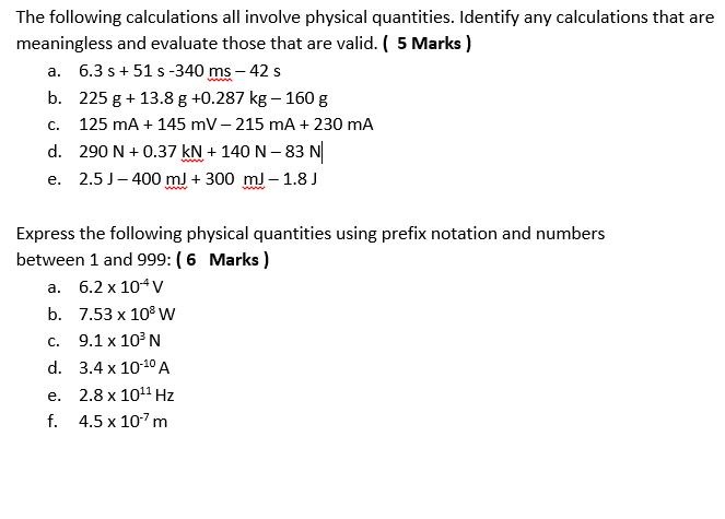 Identify Calculations And Prefix Notation