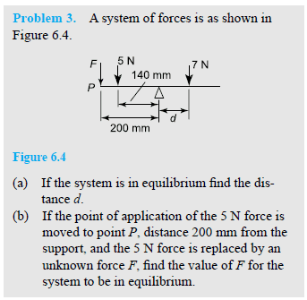 Equilibrium and principle of moments • Physics Forums