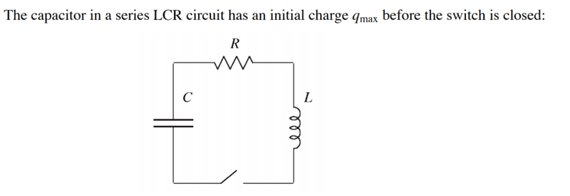 How Do You Solve RCL Circuit Problems Using Kirchhoff's Loop Rule? • Physics Forums